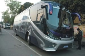 Saudia, S Alam tie up to drive Mercedes Benz bus on highway | The Daily ...