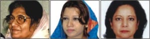 3 women runners in Faridpur | The Daily Star