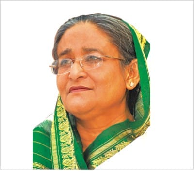 Hasina bursts into tears | The Daily Star