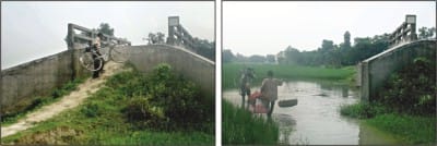 Road without repair, bridges without approach roads | The Daily Star