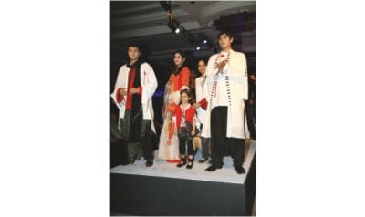 Aneela Haque shows off her designs at Nepal Fashion Week | The Daily Star