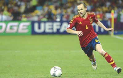 Iniesta player of tournament | The Daily Star