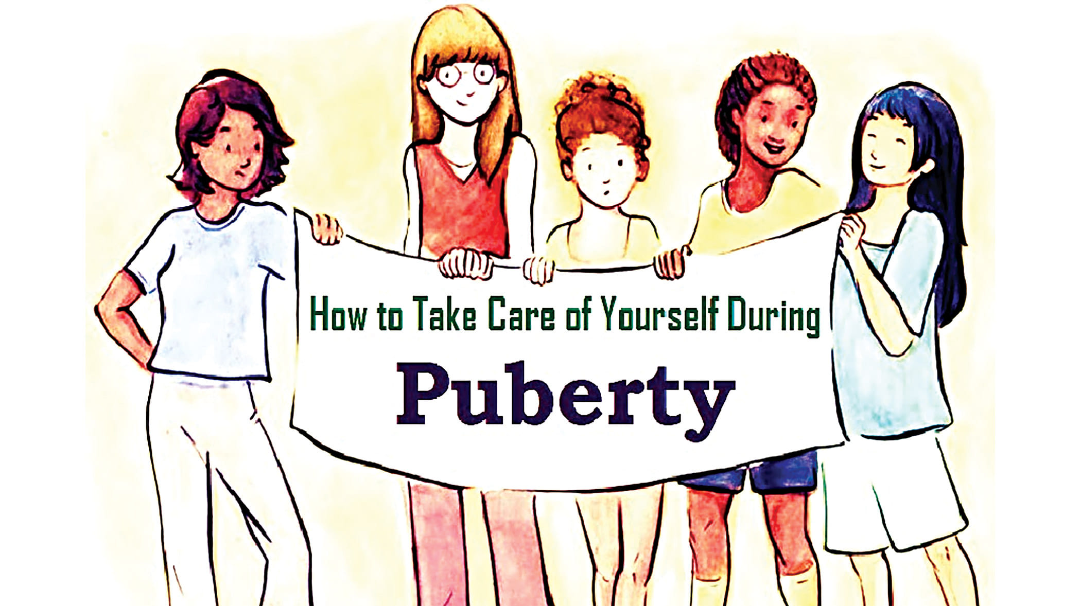 Male Puberty Cartoon