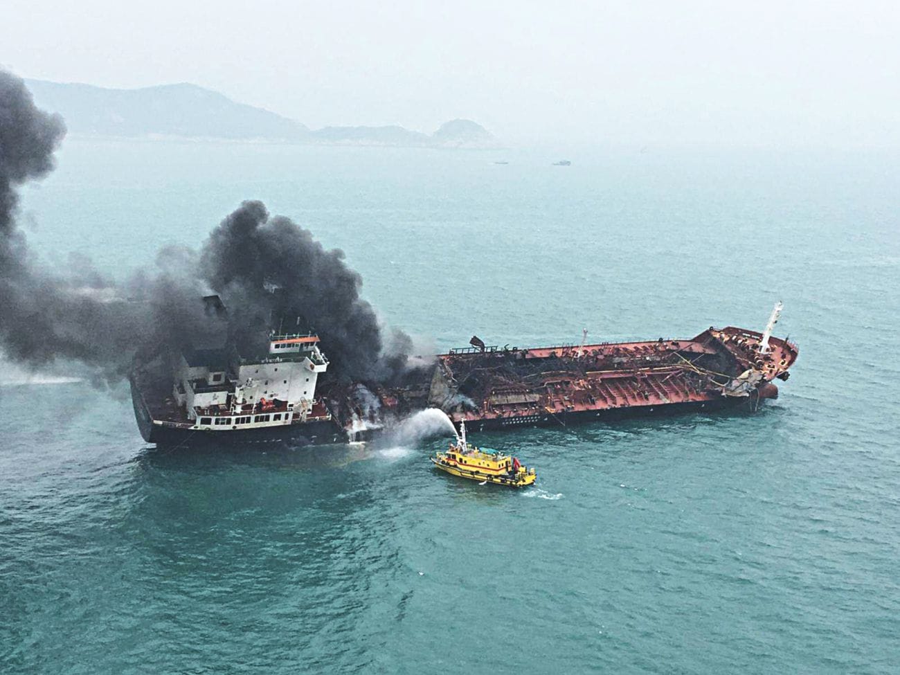 Oil tanker on fire | The Daily Star