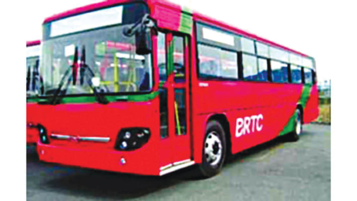 BRTC electric bus | The Daily Star