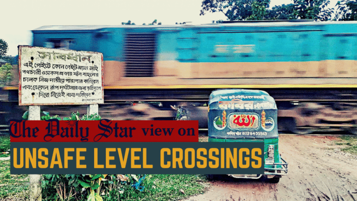 unauthorised level crossings | The Daily Star