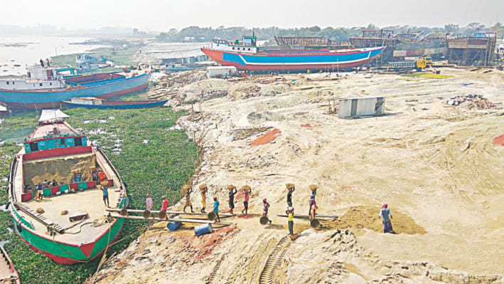 Meghna river pollution | The Daily Star
