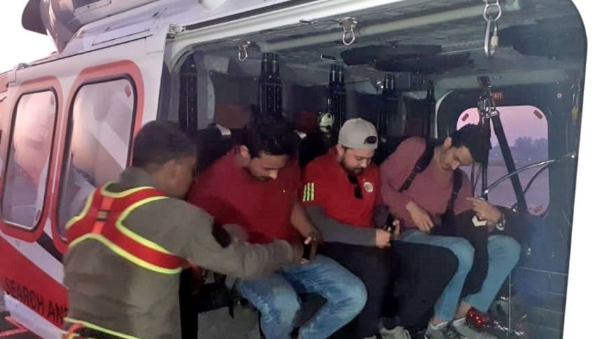 4 students rescued from remote Cox’s Bazar hills by BAF personnel after ...