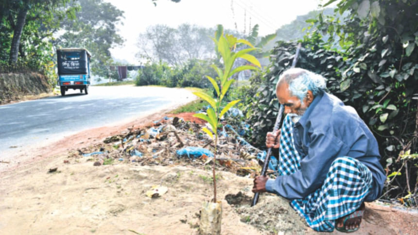 First death anniversary of 'Tree Samad' | The Daily Star