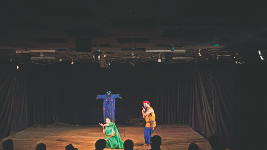 Utsho stages AGUN CHABUK | The Daily Star