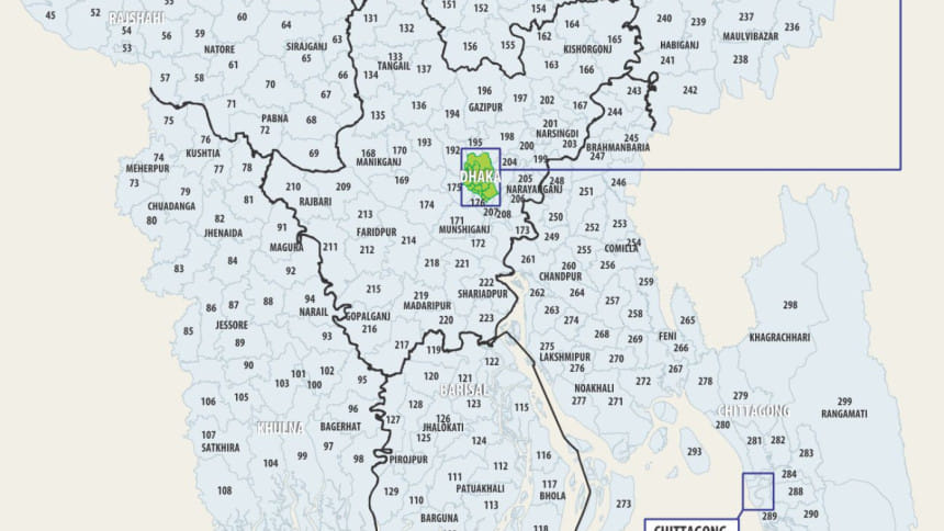 Constituency MAP | The Daily Star
