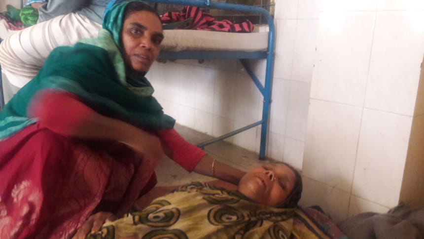 Greedy son's brutality on mother | The Daily Star