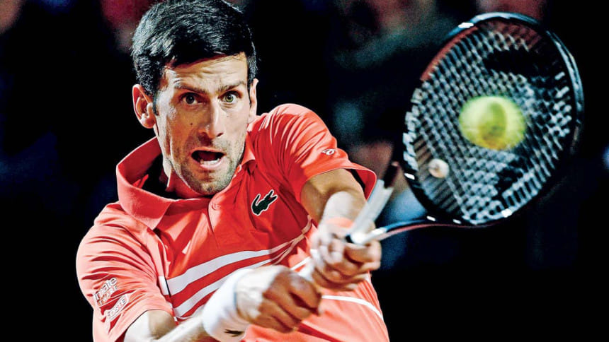 Novak survives a scare | The Daily Star