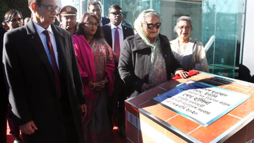 Prime Minister inaugurates chancery building in Rome | Daily Star