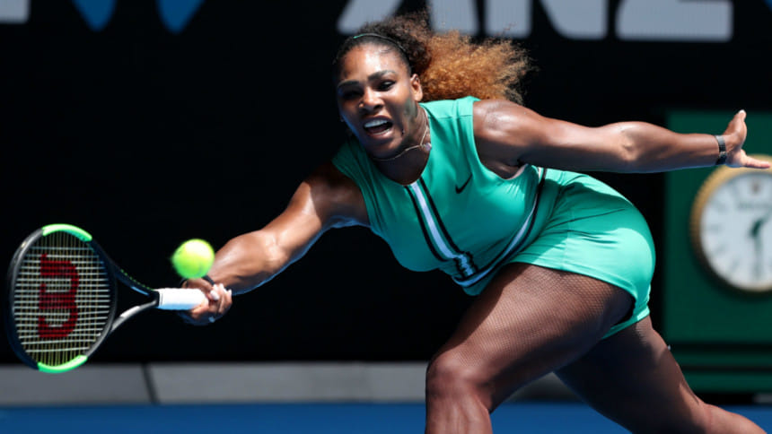 Ruthless Serena makes strong start | The Daily Star