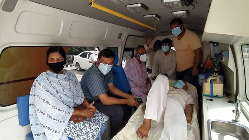 Hasan Azizul Haque being flown to Dhaka for treatment | The Daily Star