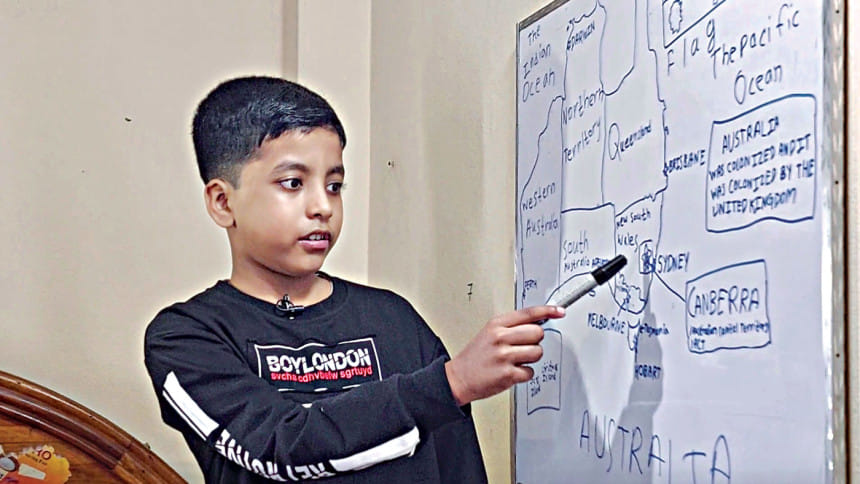The seven-year-old with exceptional talents | The Daily Star
