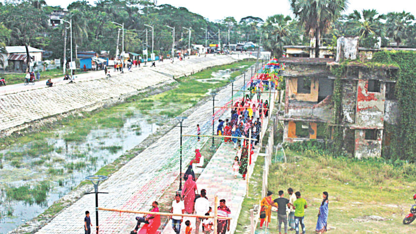 Once a dumping ground, now a recreational spot | The Daily Star