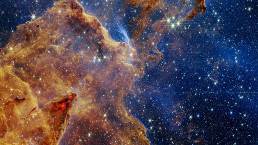 Pillars of Creation: James Webb telescope renders detailed images | The ...