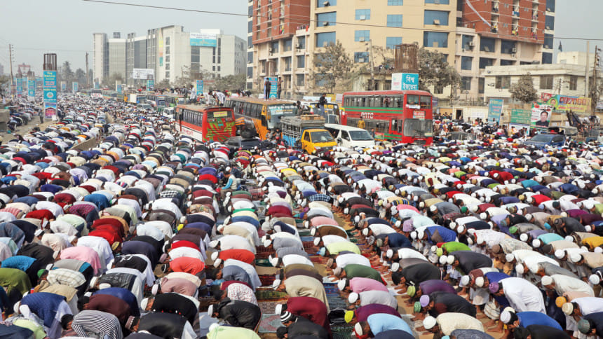 First phase of Biswa Ijtema begins | The Daily Star