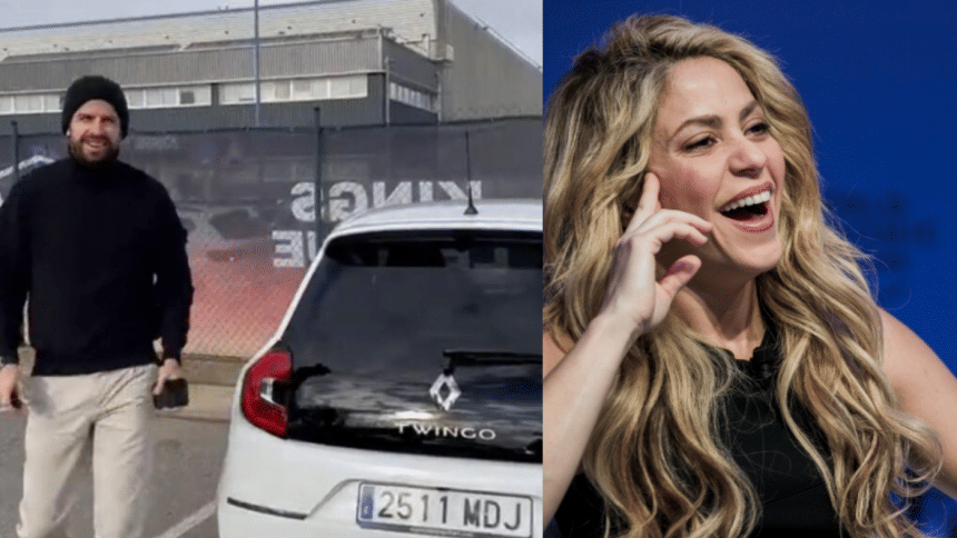 Pique trolls Shakira, wears casio and drives Twingo | The Daily Star