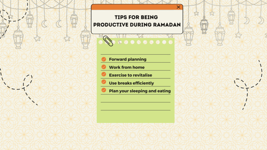 5 ways to be productive at work during Ramadan | The Daily Star