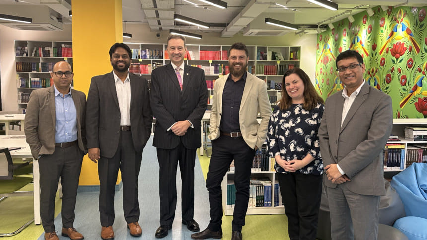 Monash University CMO and Director visit UCB Campus | The Daily Star