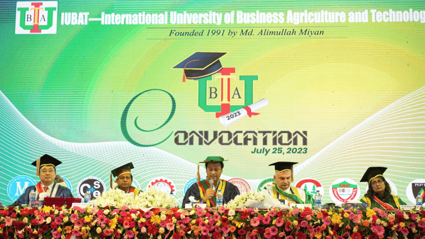 IUBAT's 7th convocation held at Bangabandhu Bangladesh-China Friendship ...