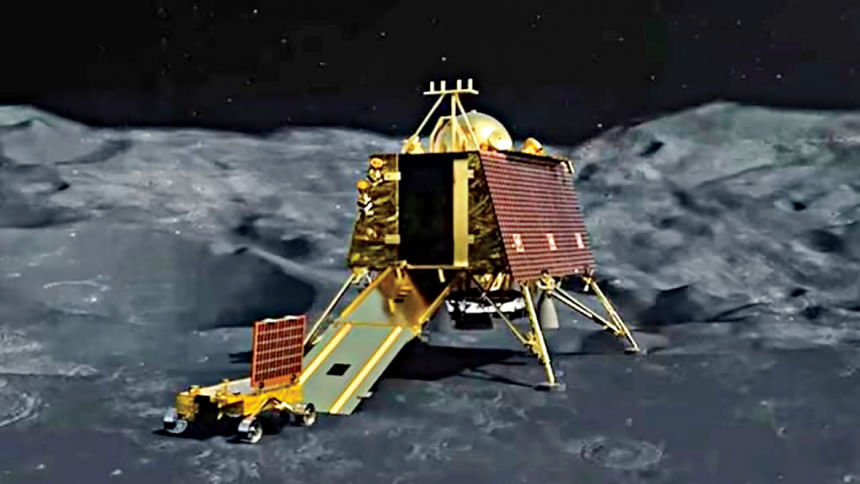 Indian lunar lander splits from propulsion module | The Daily Star