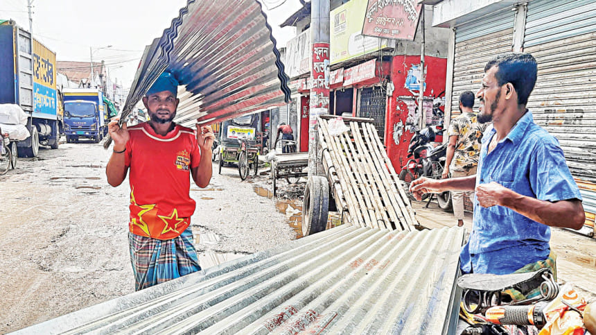 Demand for CI sheet rising in Dhaka and other cities | CI sheet market ...