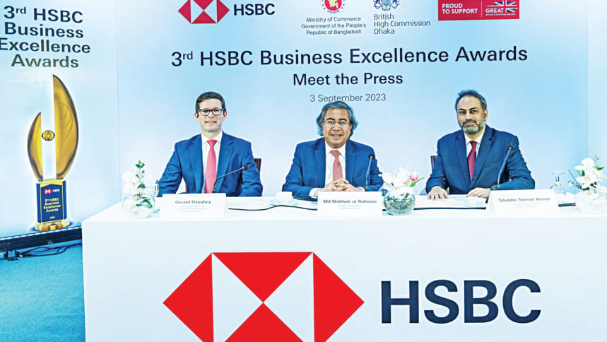 Third edition of HSBC Business Excellence Awards launched | The Daily Star