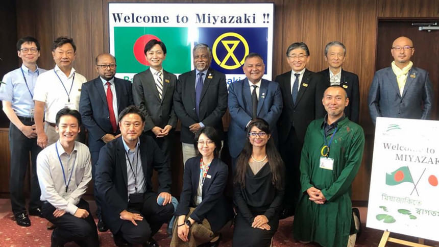 NSU VC Prof Atiqul Islam meets Miyazaki mayor | The Daily Star