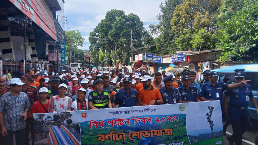 World Tourism Day: Bandarban celebrates with marathon and procession ...