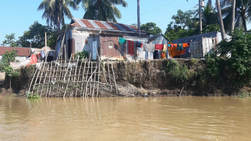 Kalni River Erosion: Over 300 families at risk | The Daily Star