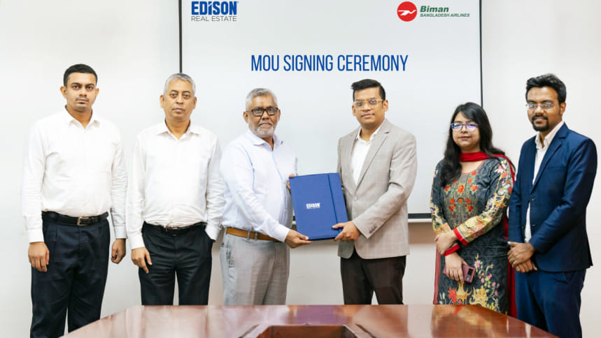 Edison Real Estate inks MoU with Biman | The Daily Star