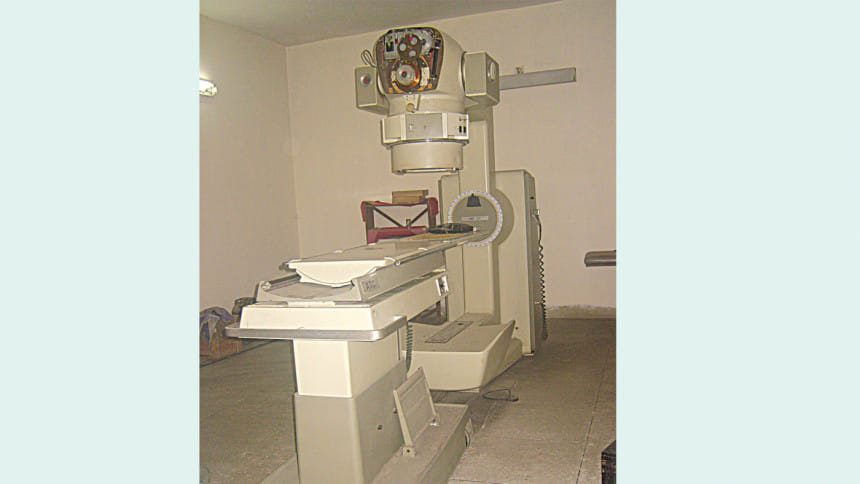 Radiotherapy machine inoperative for 8 years | The Daily Star
