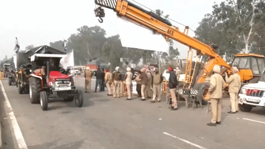 Farmers start protest march towards Delhi; Punjab-Haryana borders ...