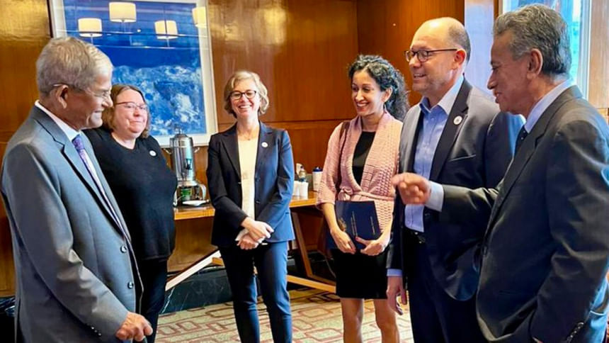 Afreen meets Fakhrul, Khasru | The Daily Star