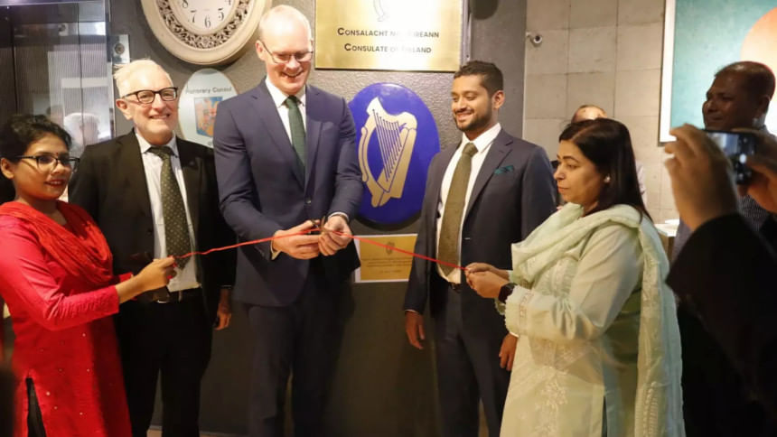 Ireland minister inaugurates its first honorary consulate in Dhaka ...