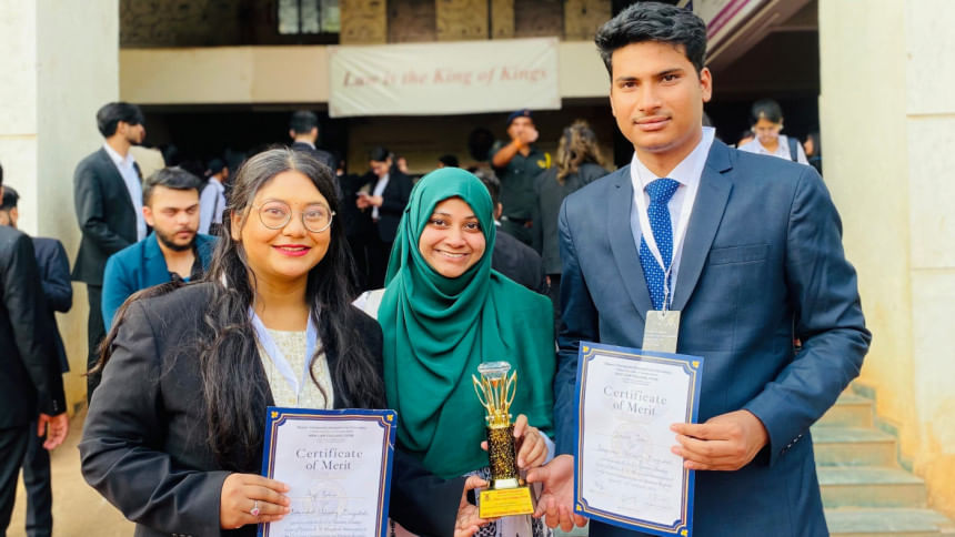 IUB awarded “Best International Team” at international moot court ...