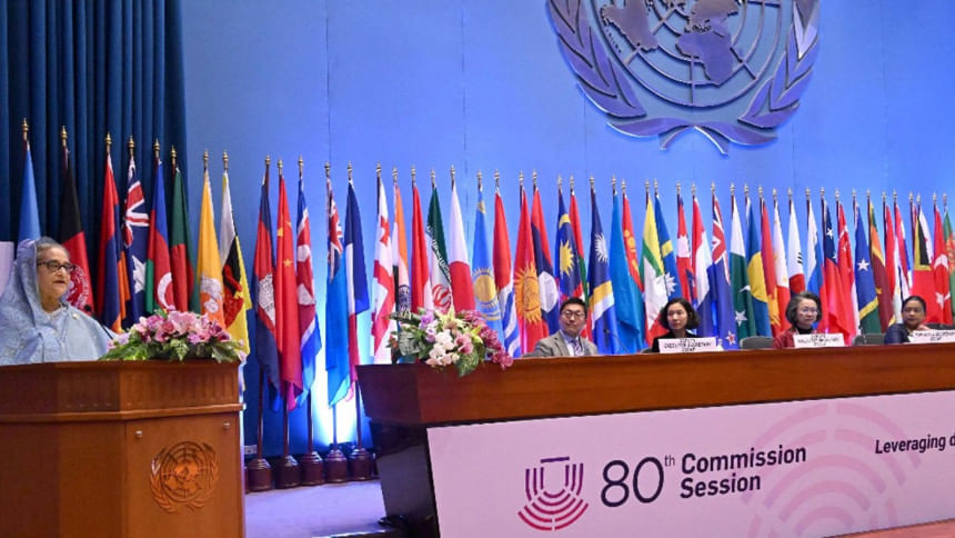 Settle disputes through dialogue, say 'no' to wars, says PM at UNESCAP ...