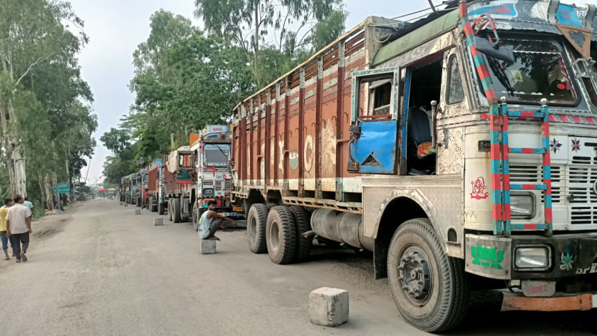 Trade through Burimari land port to remain shut for 7 days | The Daily Star