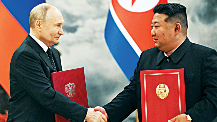 Russia, N Korea sign mutual defence pact | The Daily Star