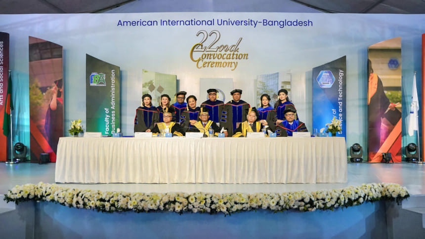 22nd convocation of AIUB held | The Daily Star