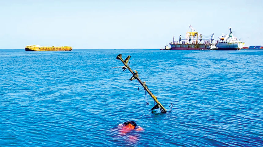 Damaged cargo ship under fire in Red Sea | The Daily Star