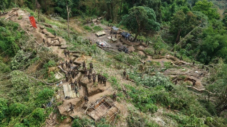 Army dismantles KNA training camp in Bandarban’s Ruma | The Daily Star