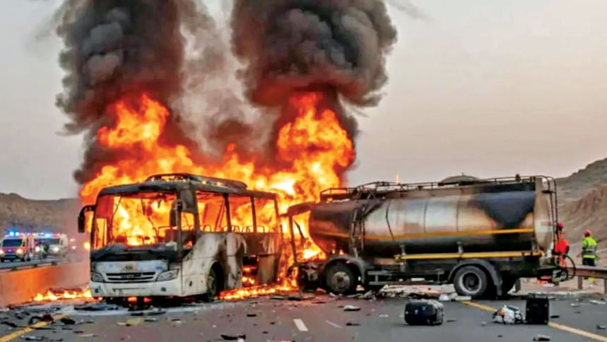 45 pilgrims killed in Saudi bus crash: India police | The Daily Star