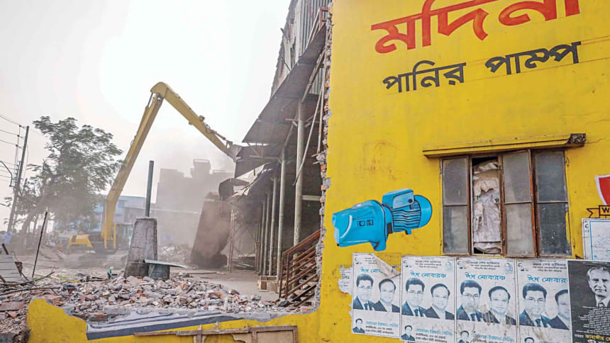 Eviction Drive: Haji Selim’s unauthorised structures torn down | The ...