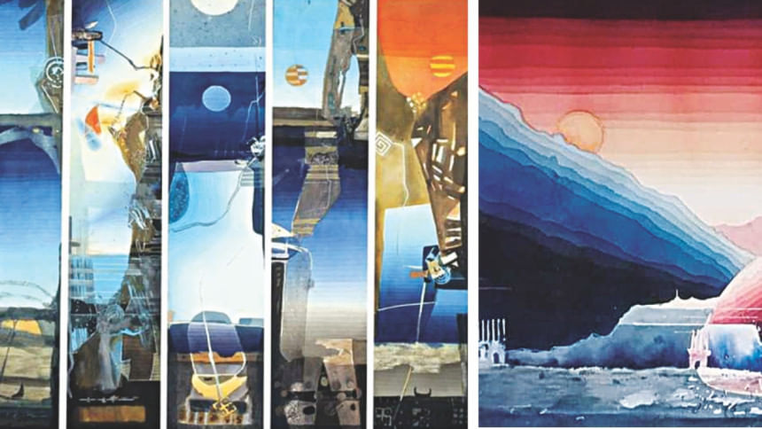 Azmeer Hossain’s world of artistic creation | The Daily Star