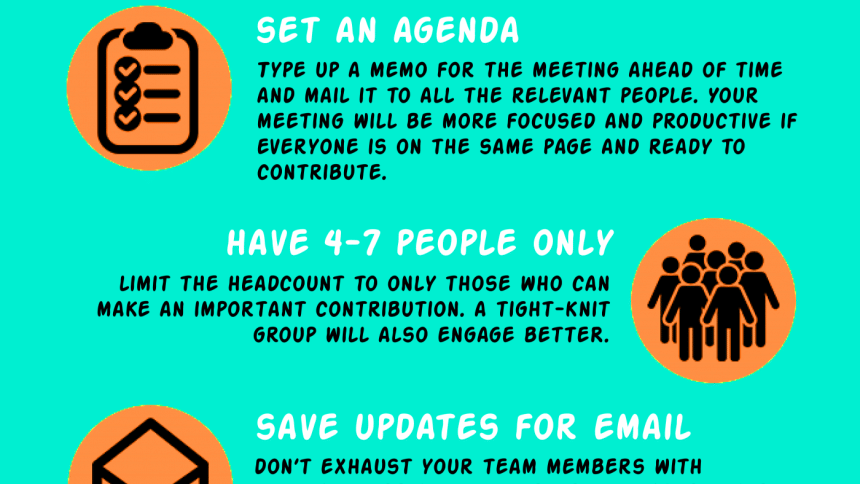 4 ways to have more effective meetings [INFOGRAPHIC] | The Daily Star